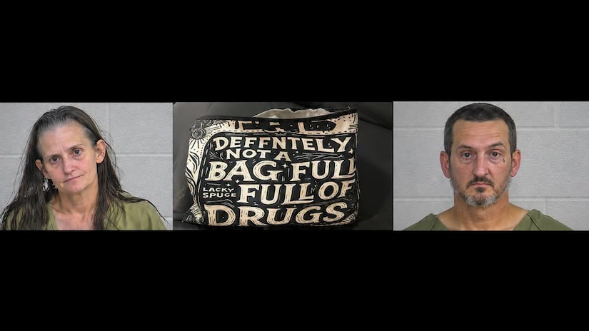 Kentucky couple arrested after cops allegedly found drugs in bag ...